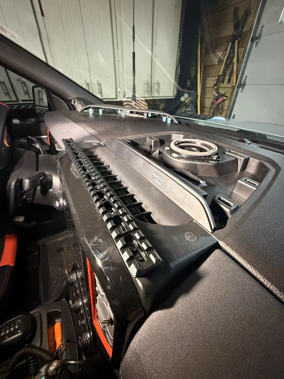 TackForm Assault Track Picatinny Dash Bracket | 2024 - 2025 Ford Ranger ...