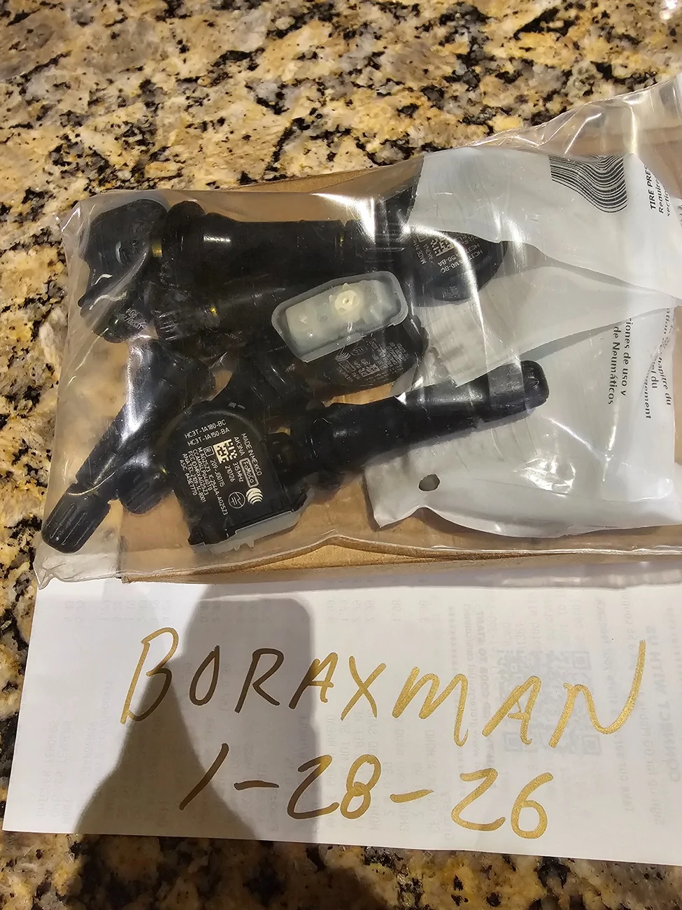 California - New Ford OEM TPMS Kit M1180BR5 | Ranger6G - 2024+ Ranger ...